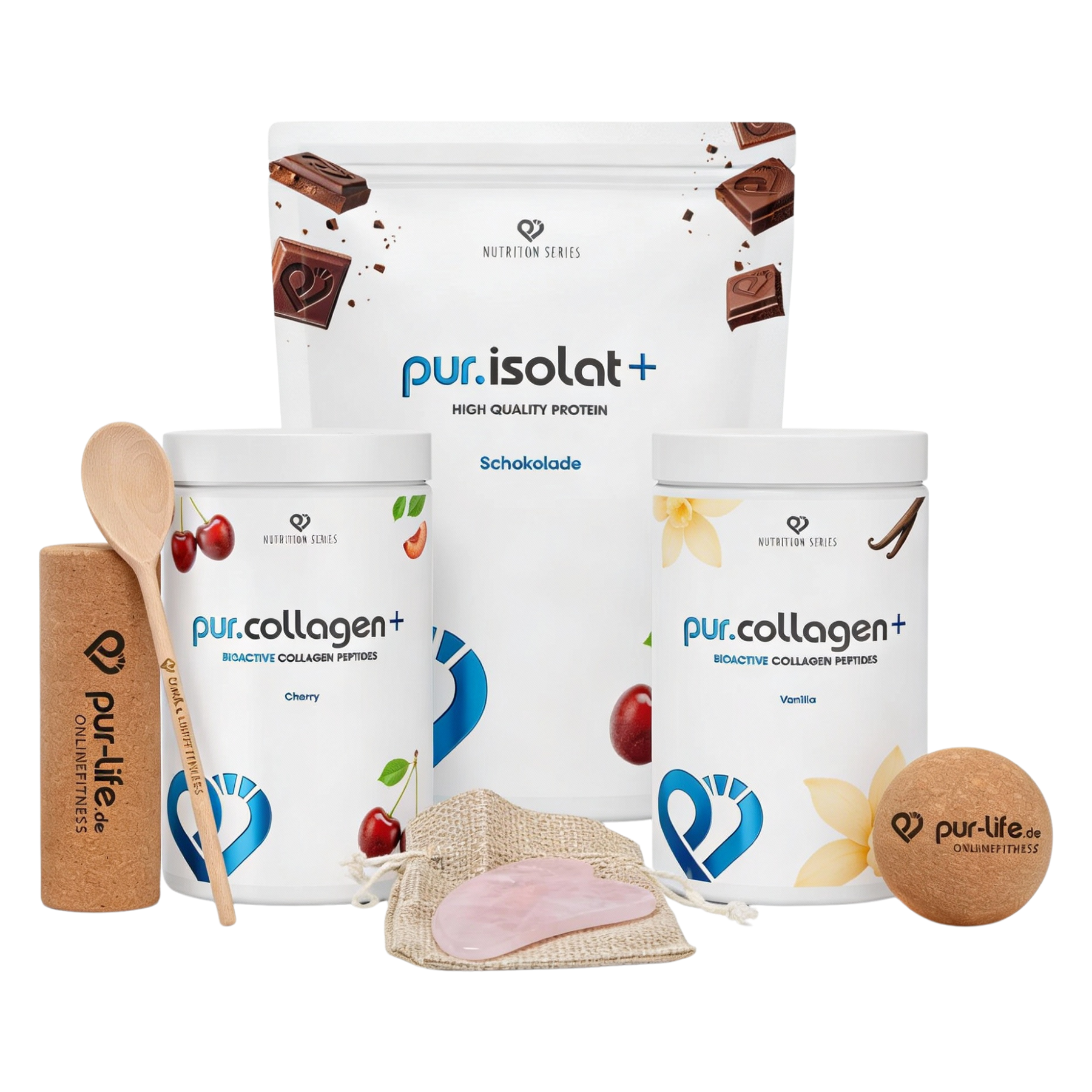 Anti-Falten & Anti-Cellulite Bundle | Collagen + Protein + Massage ...