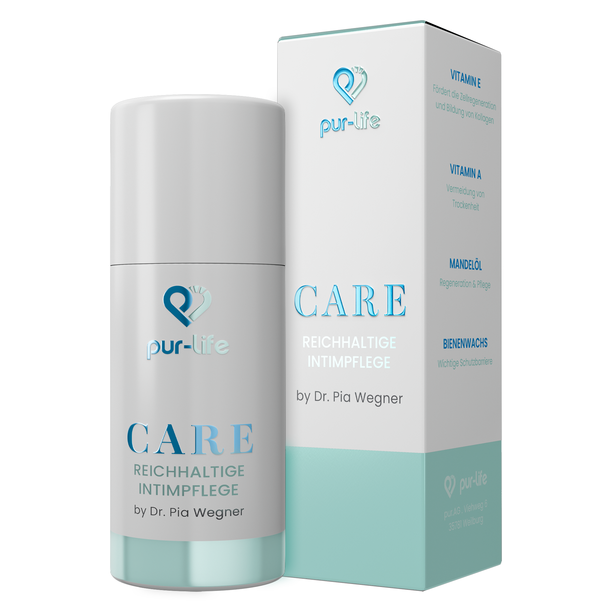 pur.CARE Intim Creme für die Frau | Sensitive Intim Flora Balance – pur ...